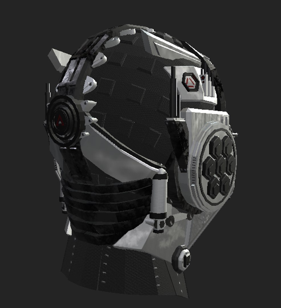 Robotic Helmet Modelled Model - TurboSquid 1372825