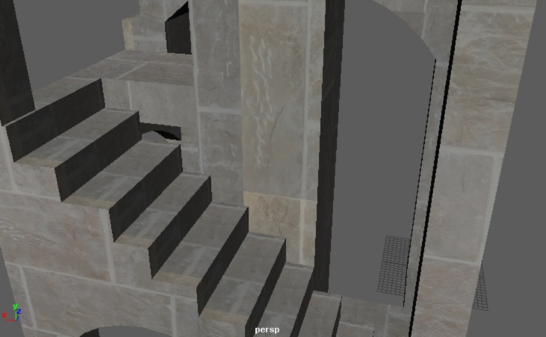 Multi-tiered Staircase 3D Model - TurboSquid 1810017