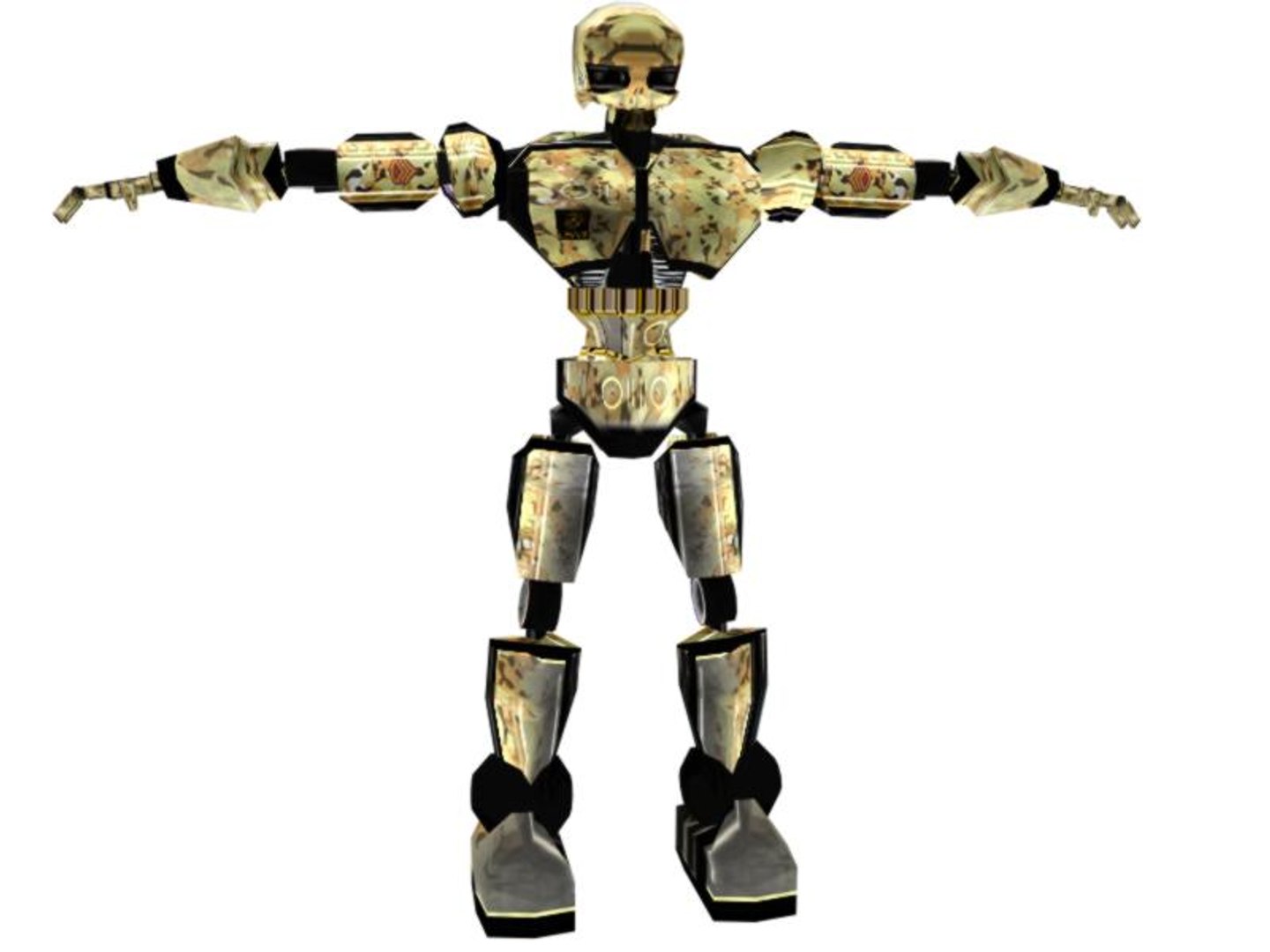 3d Proto Droid Characters Model