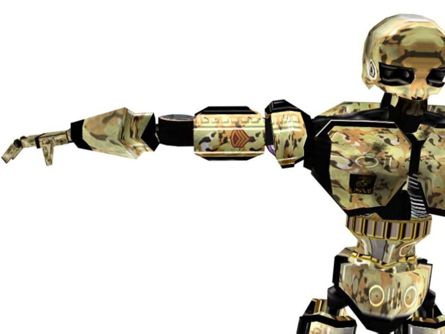 3d Proto Droid Characters Model