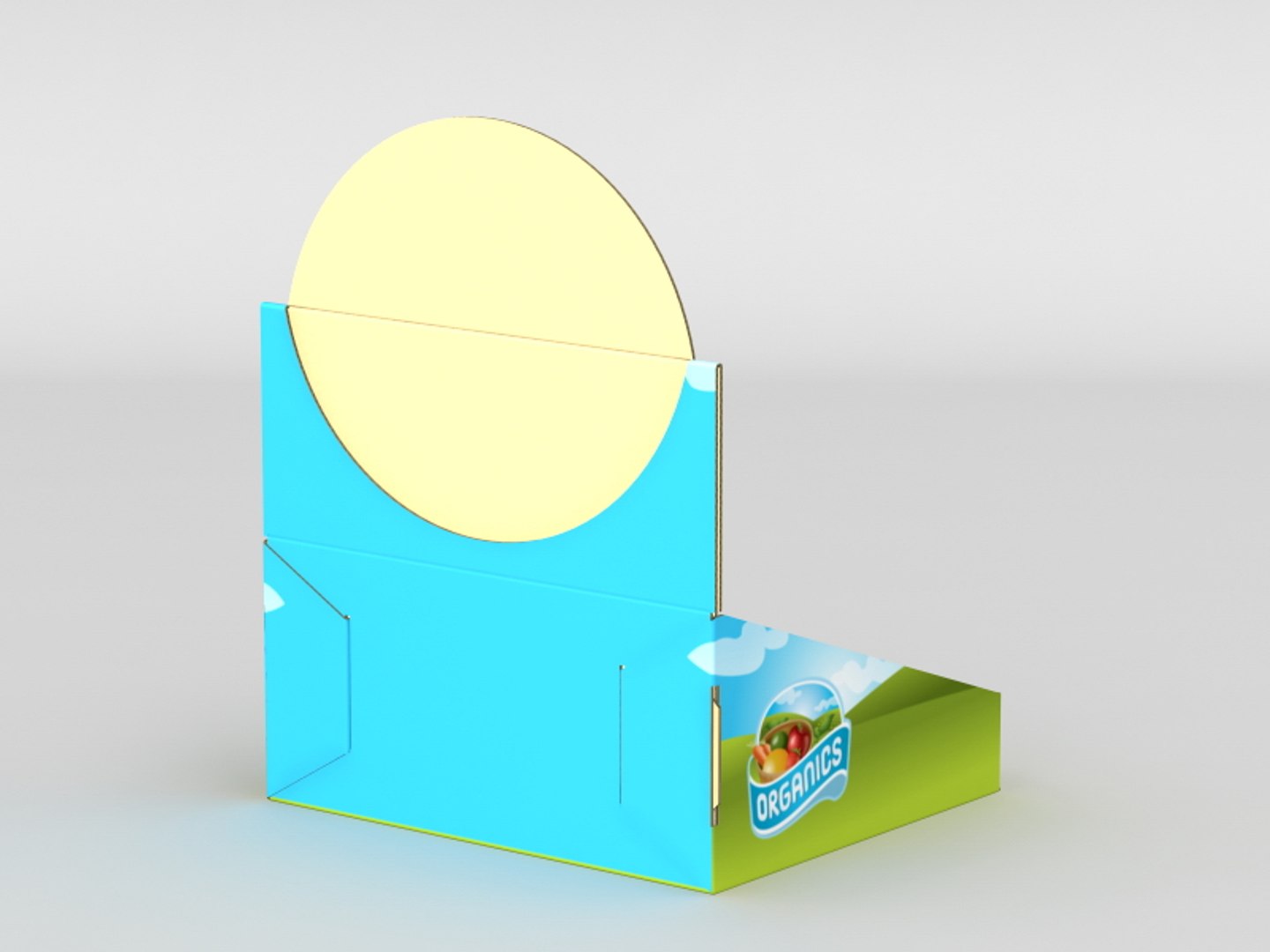 Counter Display Product 3d Model