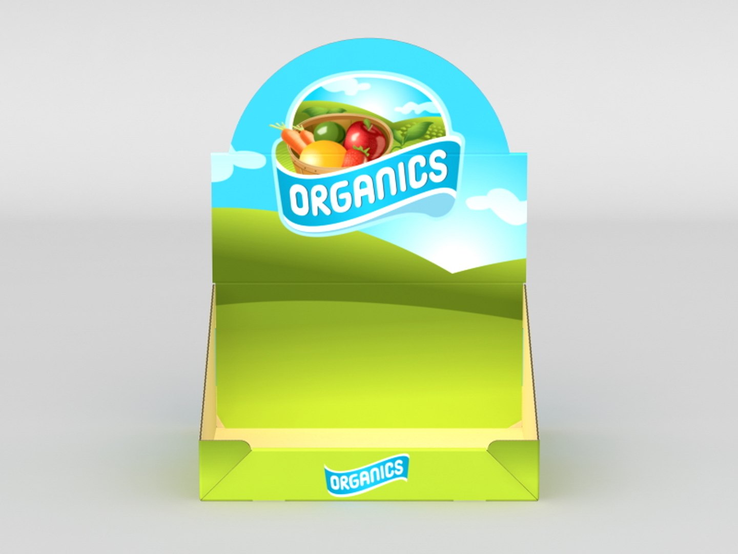 Counter Display Product 3d Model