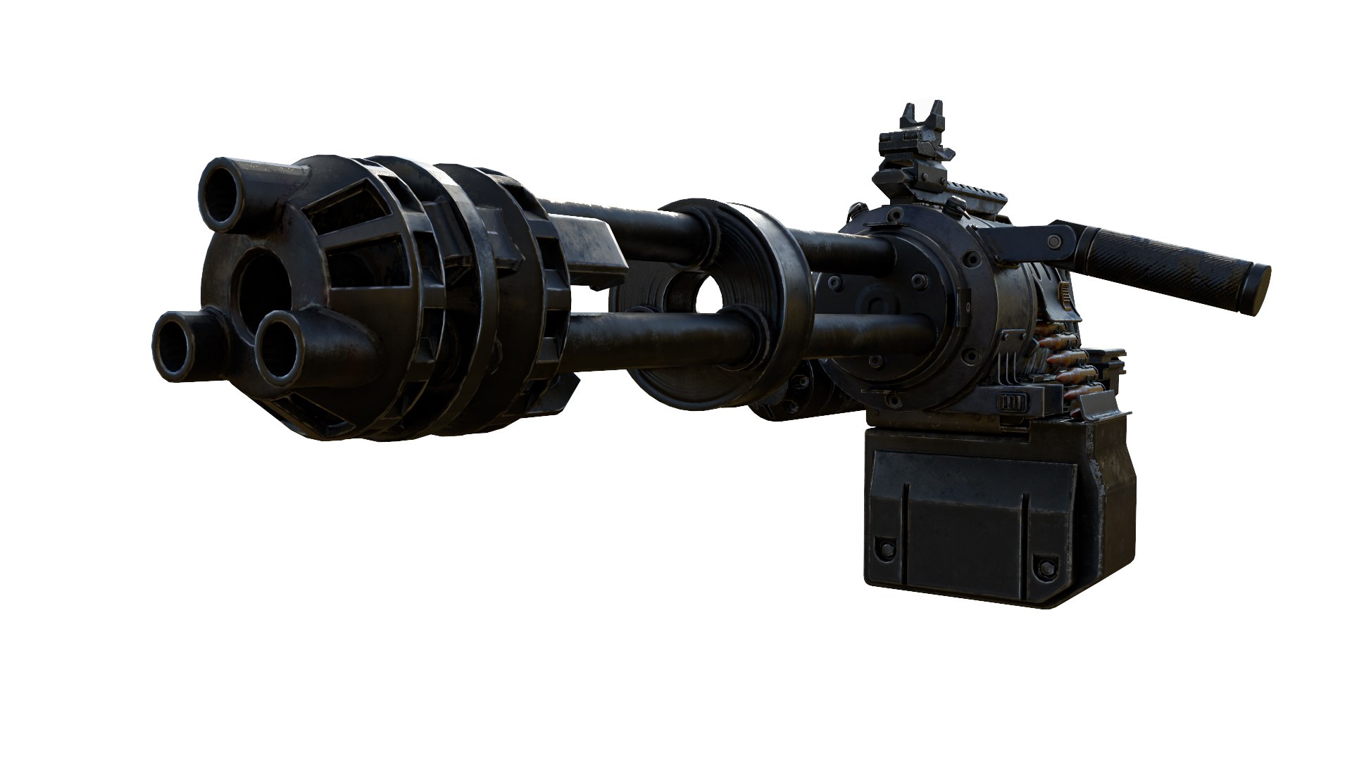 3D KAL110minigun - TurboSquid 1878477