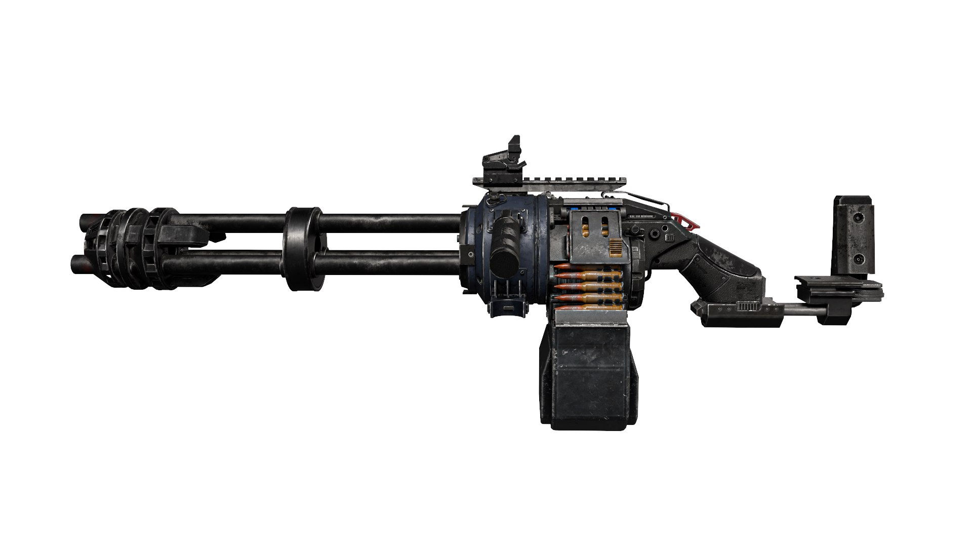 3D KAL110minigun - TurboSquid 1878477