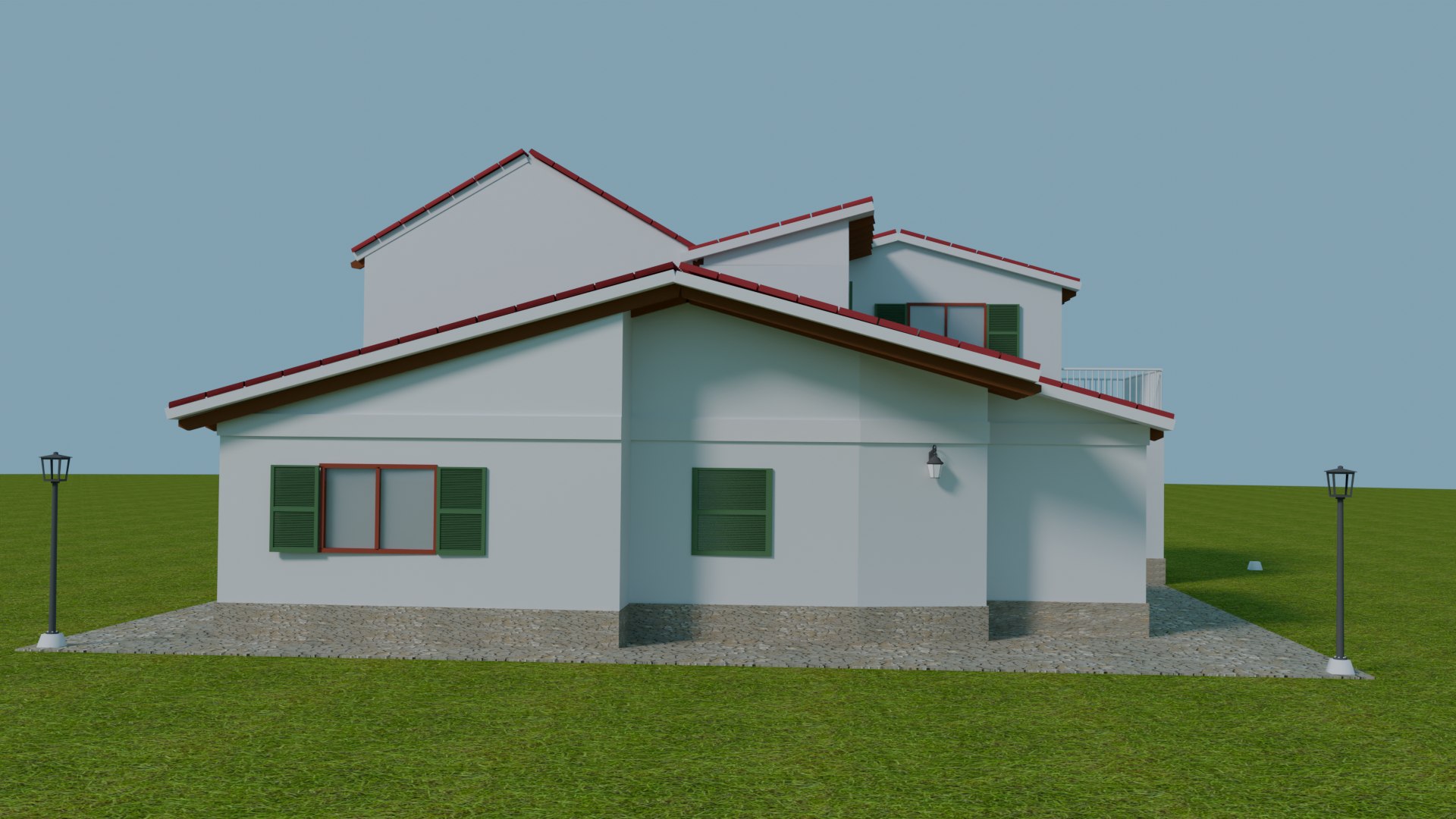 Low Poly Game Ready House 3D Model 3D Model - TurboSquid 2333876