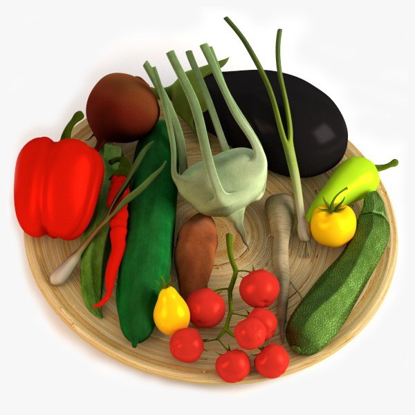 Okra 3D Models for Download | TurboSquid