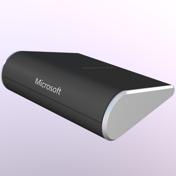 modelo 3d Microsoft Wedge Mouse - TurboSquid 686161