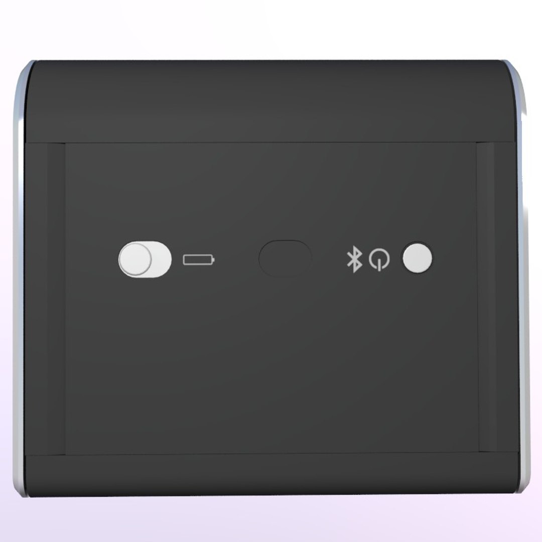 3d model microsoft wedge mouse