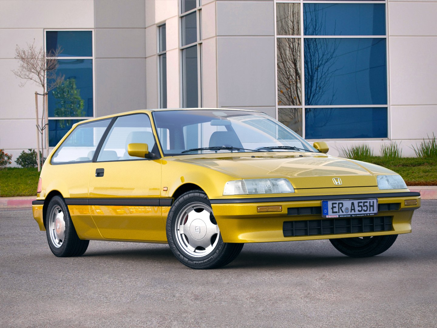 3dsmax Honda Civic Iv