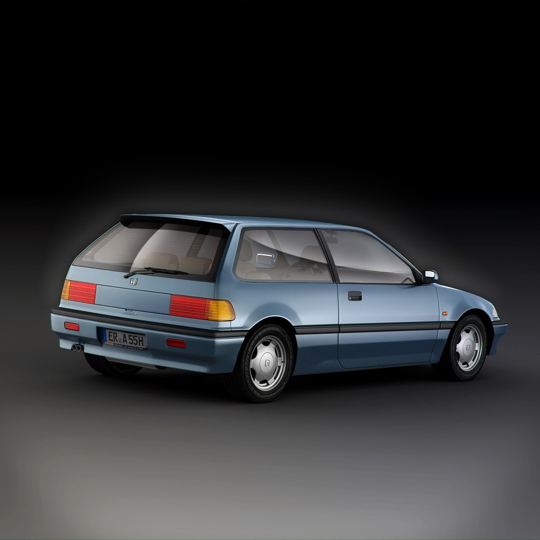 3dsmax Honda Civic Iv