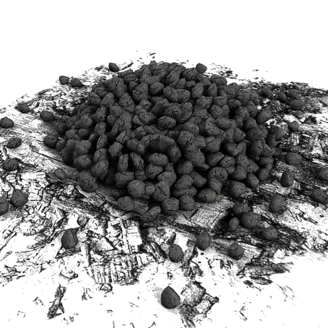 Coal Pile 3d Model
