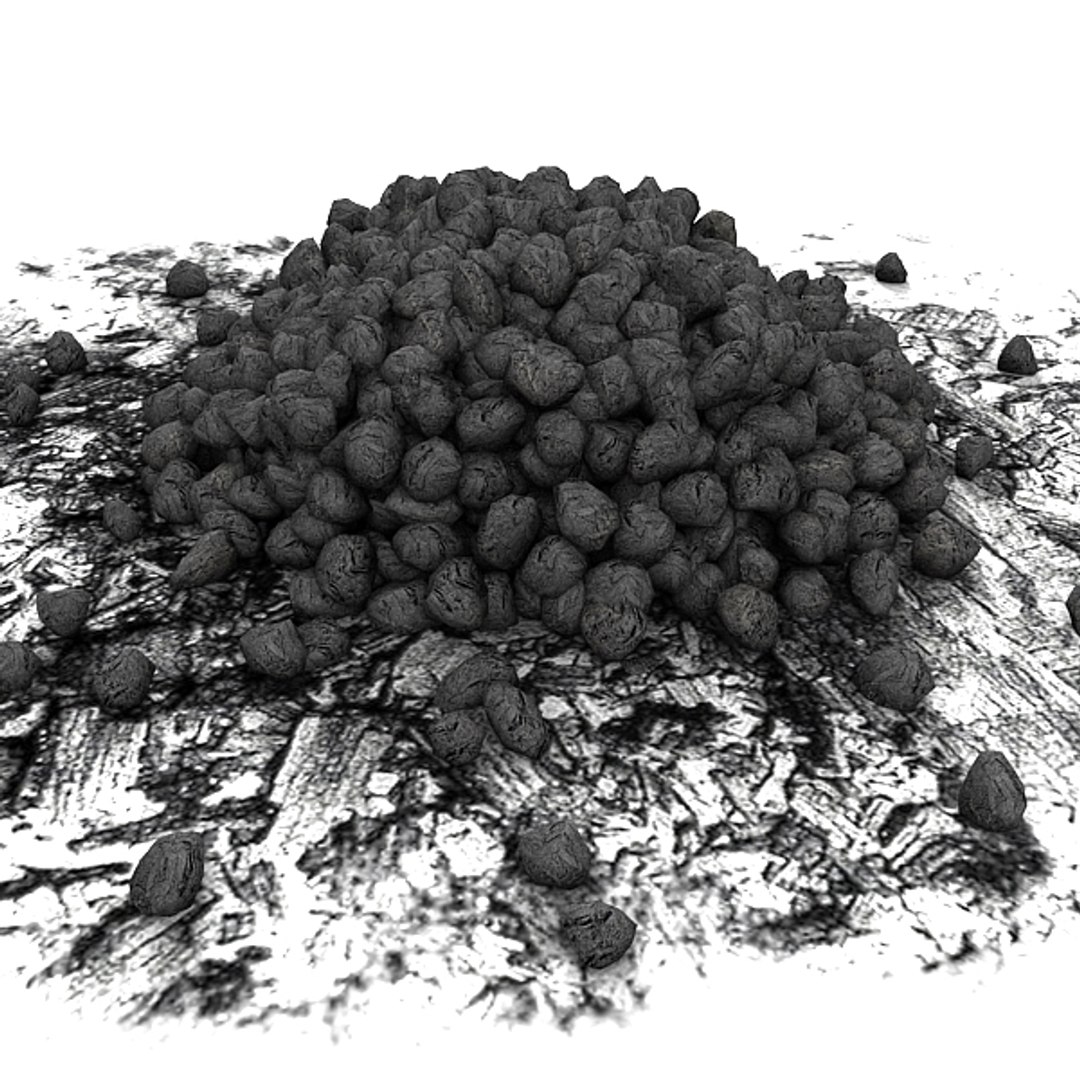 Coal Pile 3d Model