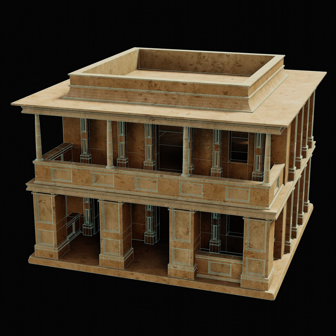 3D model EGYPTIAN ARAB DESERT HOUSE HUT CLAY COTTAGE SHELTER COLLECTION ...