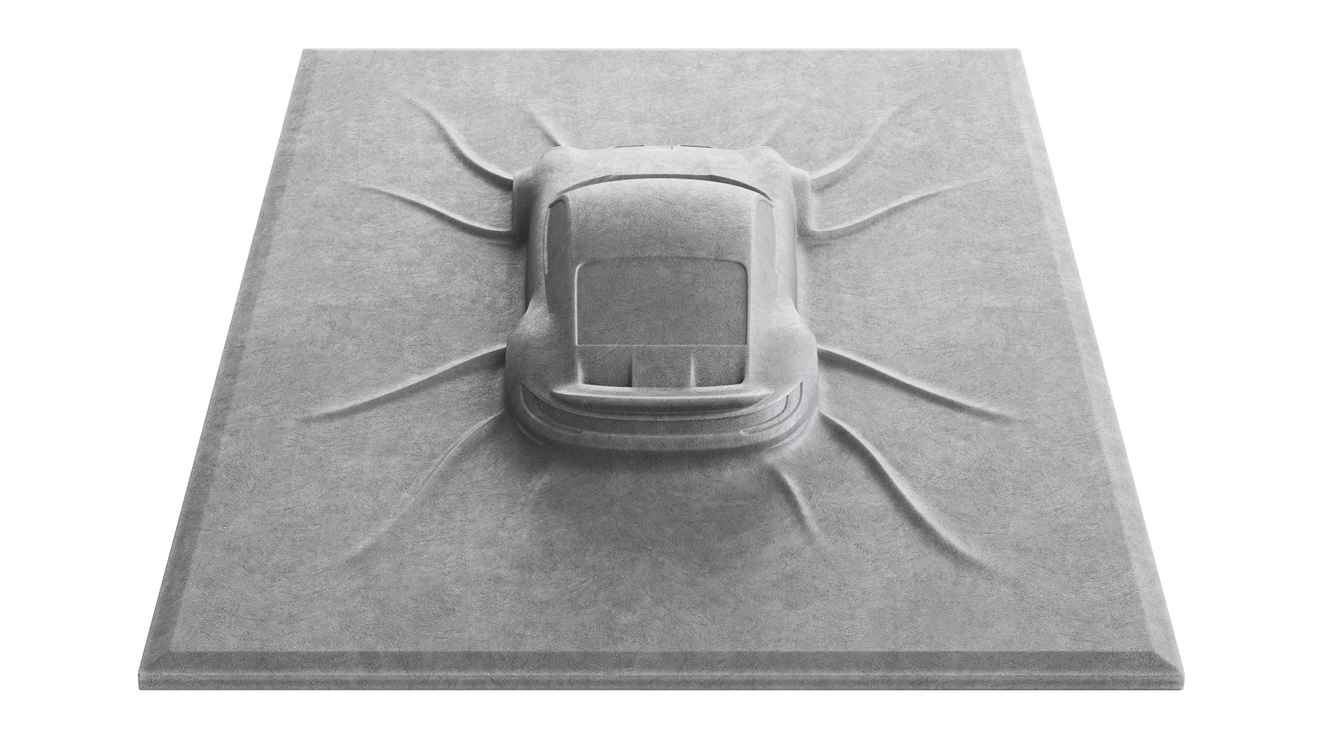 Porsche 911 GTS Wall Sculpture Model - TurboSquid 2351169