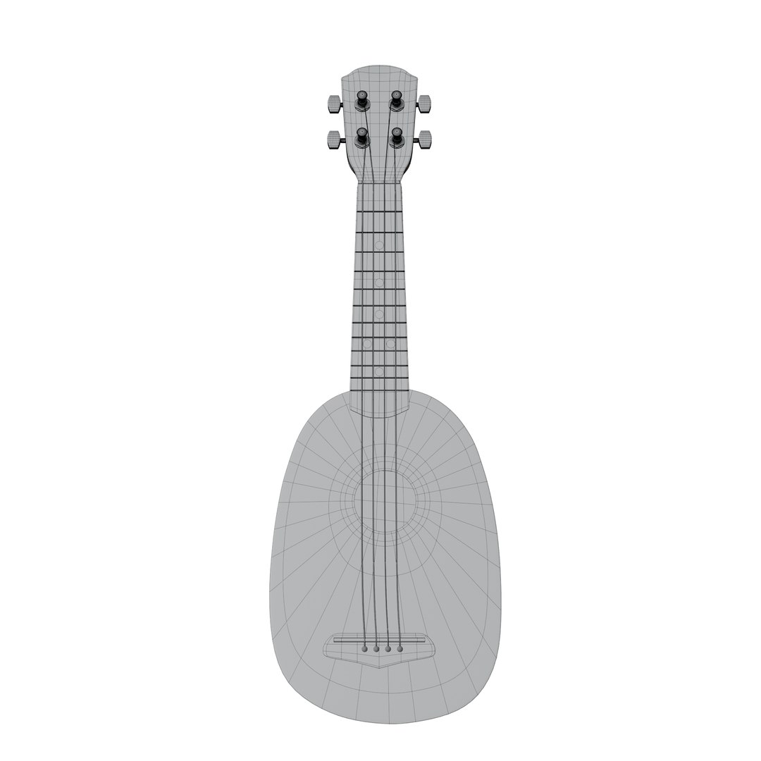 Ukulele 3D - TurboSquid 2020045