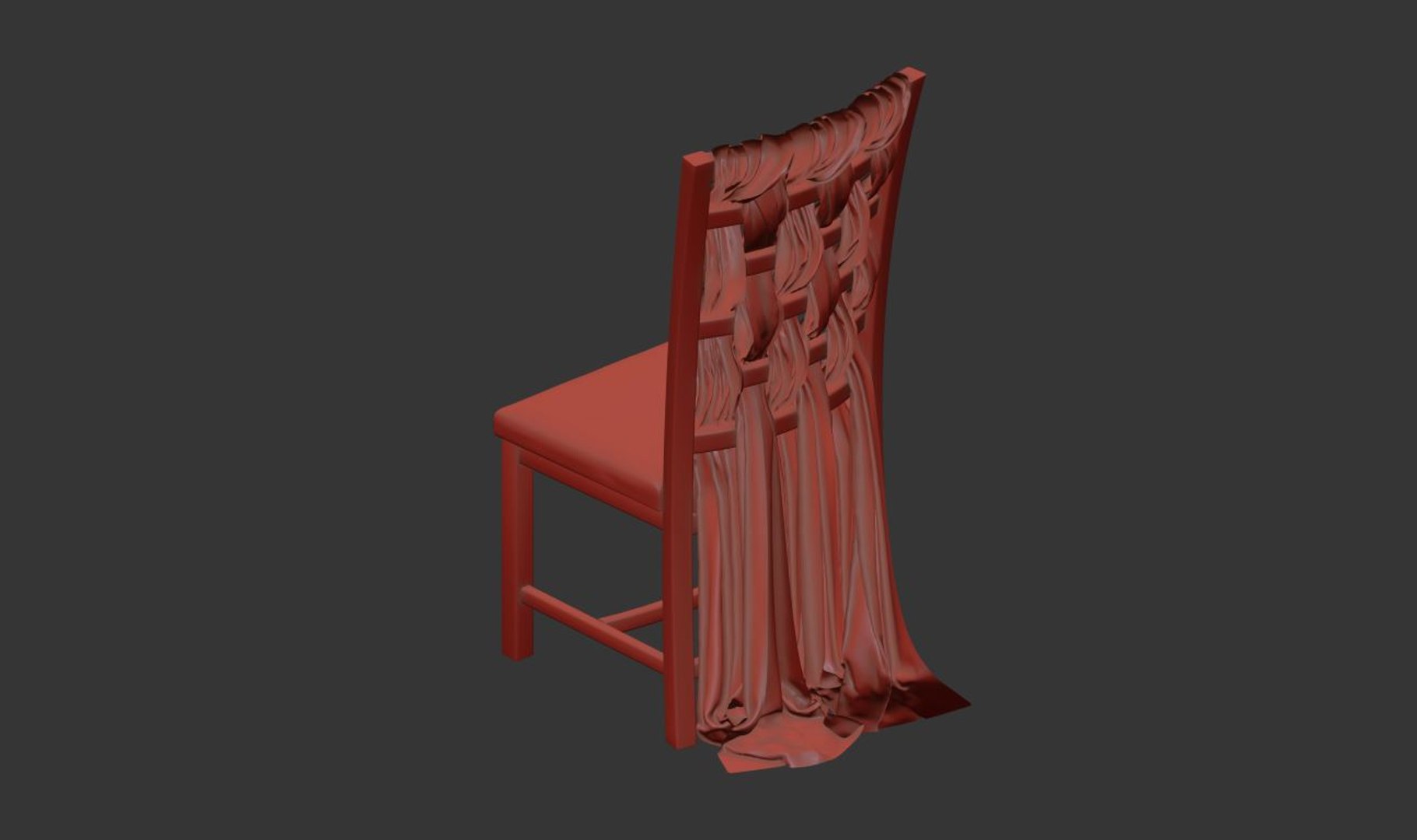 3D Wedding Chair Model - TurboSquid 2041807