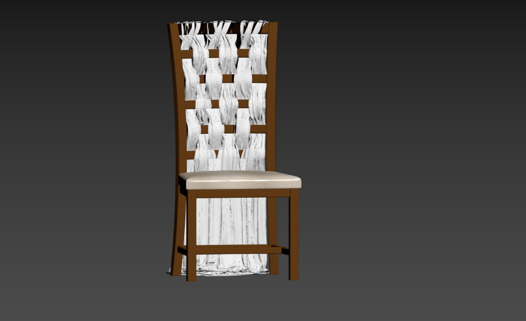 3D Wedding Chair Model - TurboSquid 2041807