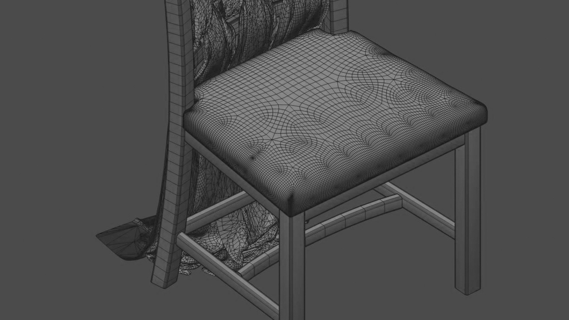 3D Wedding Chair Model - TurboSquid 2041807