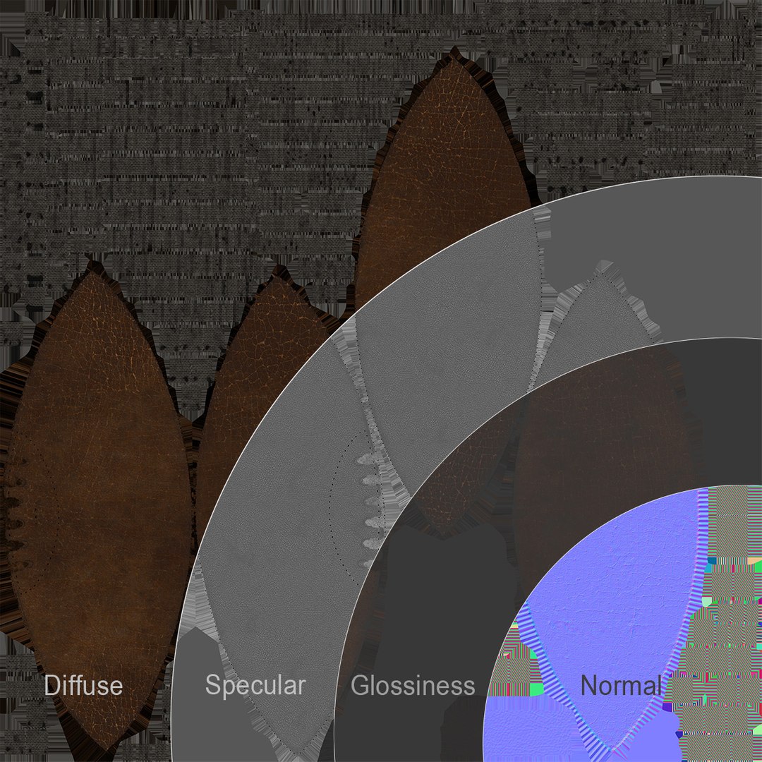 Vintage Rugby Ball 8K PBR Textures 3D - TurboSquid 1908837