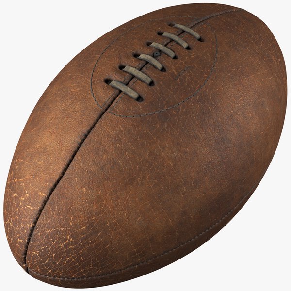 3D model Leather Rugby Ball 8K PBR Textures - TurboSquid 1907617