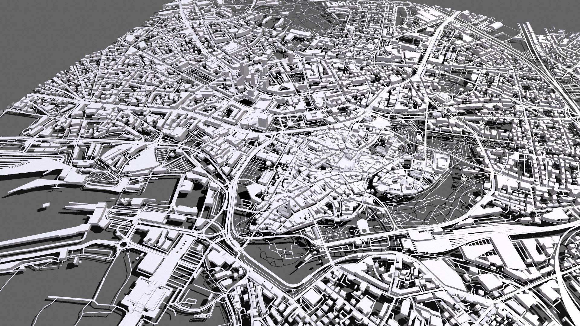 Cityscape Tallinn Estonia 3D Model - TurboSquid 2183711