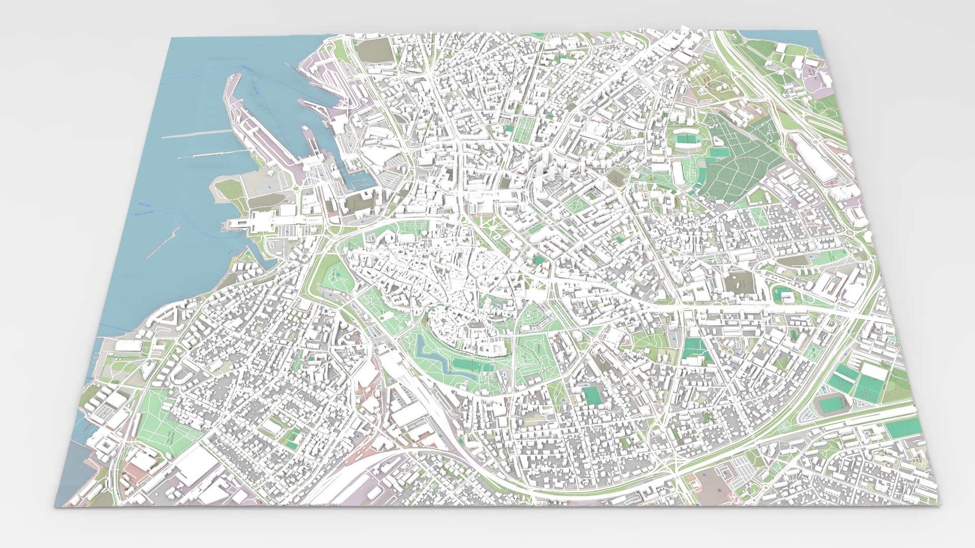Cityscape Tallinn Estonia 3D Model - TurboSquid 2183711