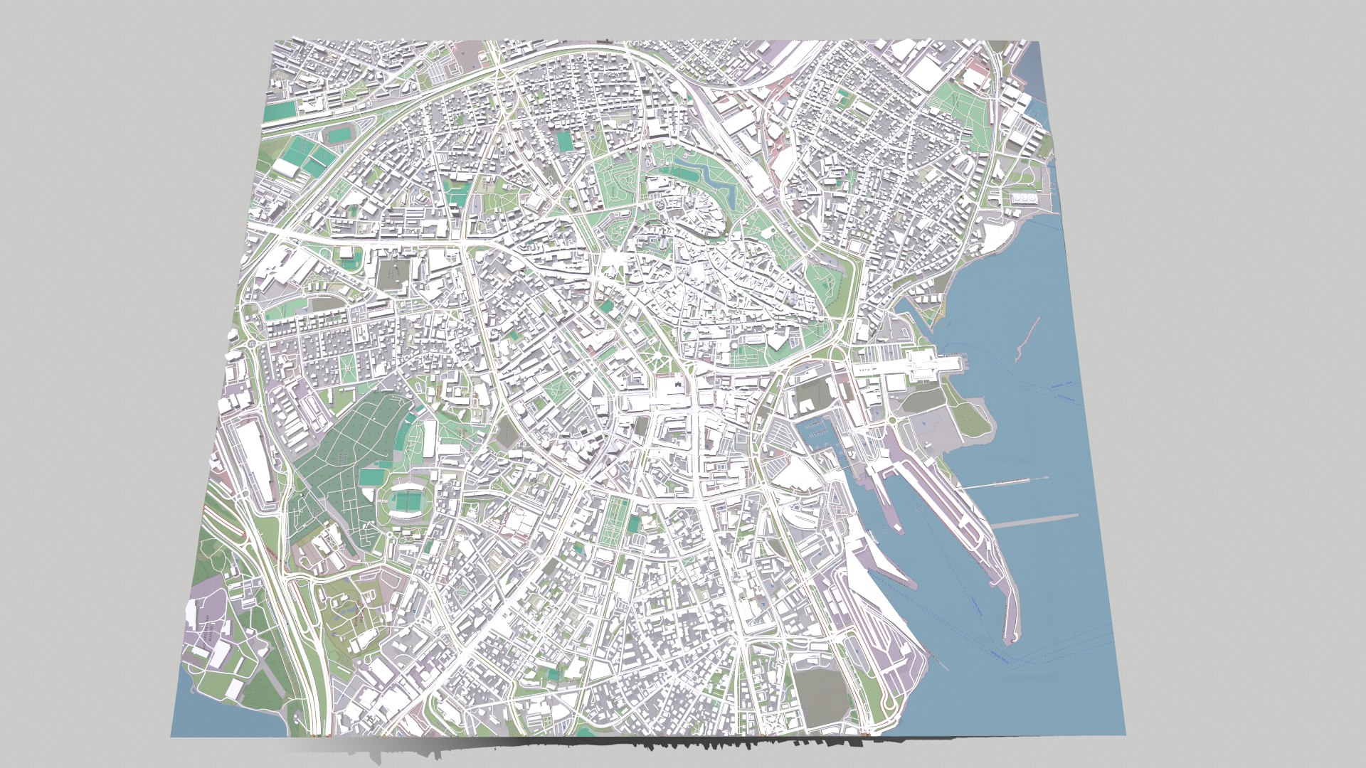 Cityscape Tallinn Estonia 3D Model - TurboSquid 2183711