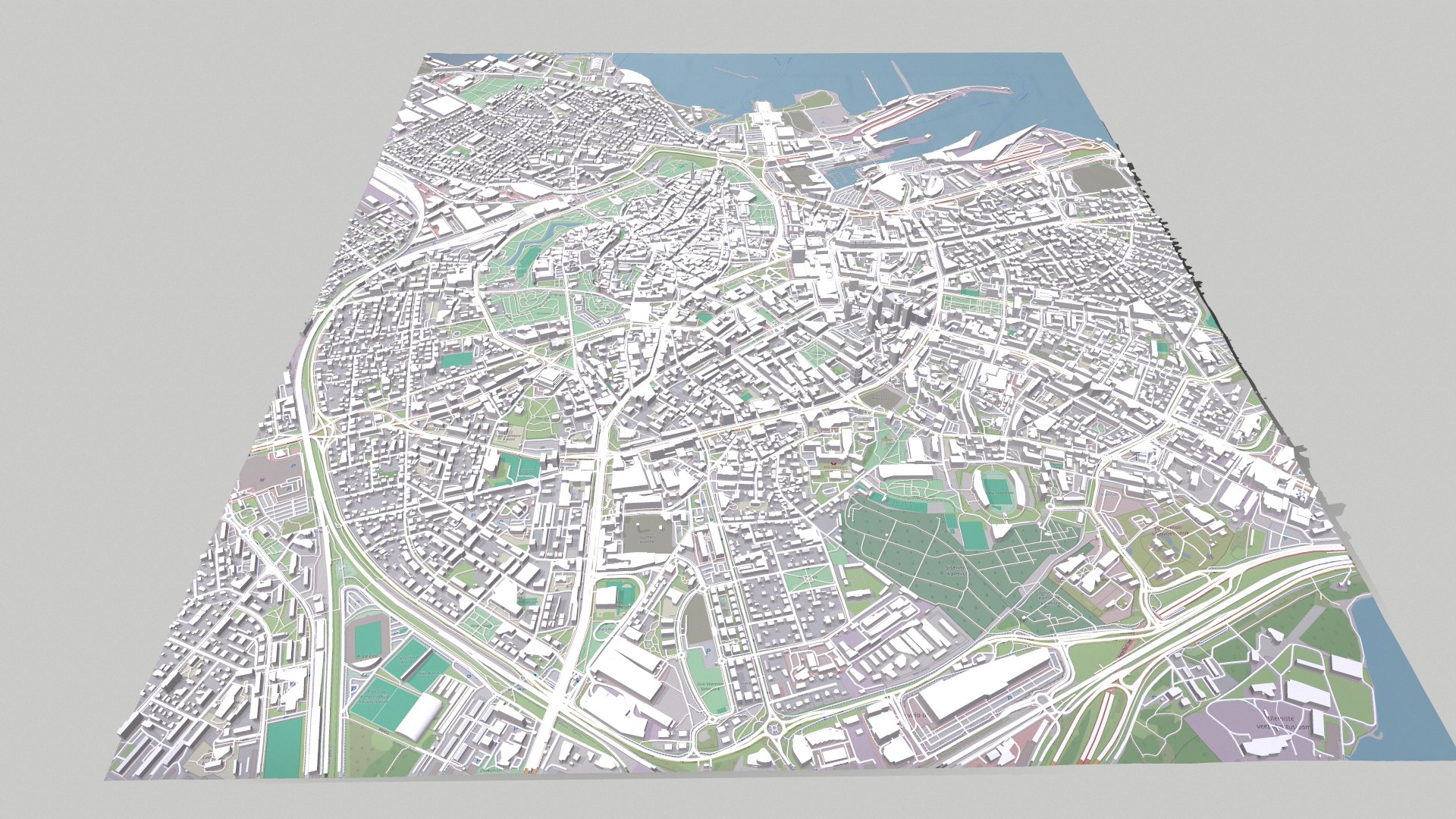 Cityscape Tallinn Estonia 3D Model - TurboSquid 2183711