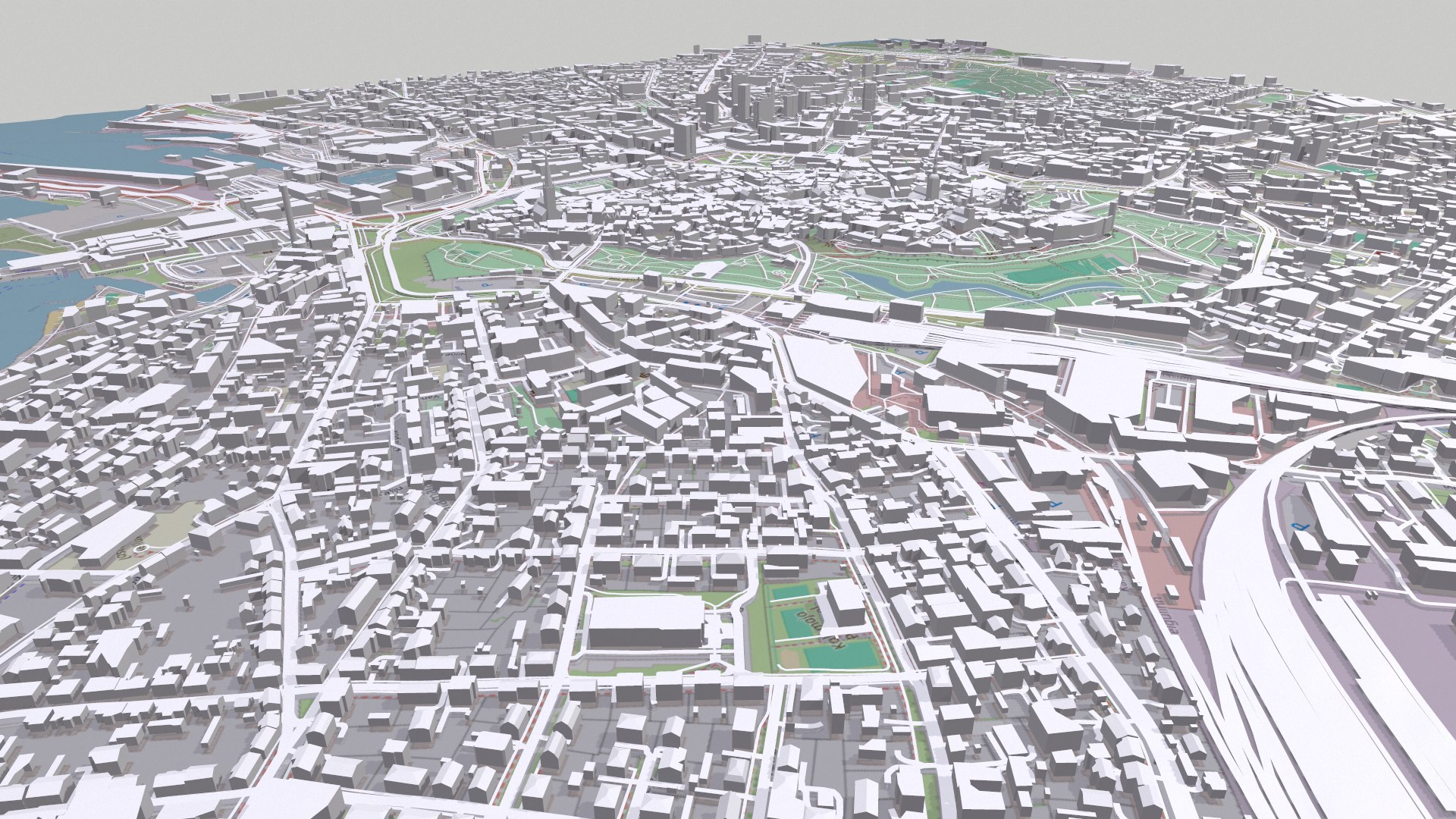 Cityscape Tallinn Estonia 3D Model - TurboSquid 2183711