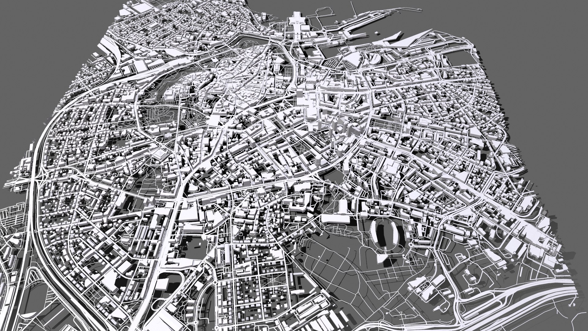 Cityscape Tallinn Estonia 3D Model - TurboSquid 2183711