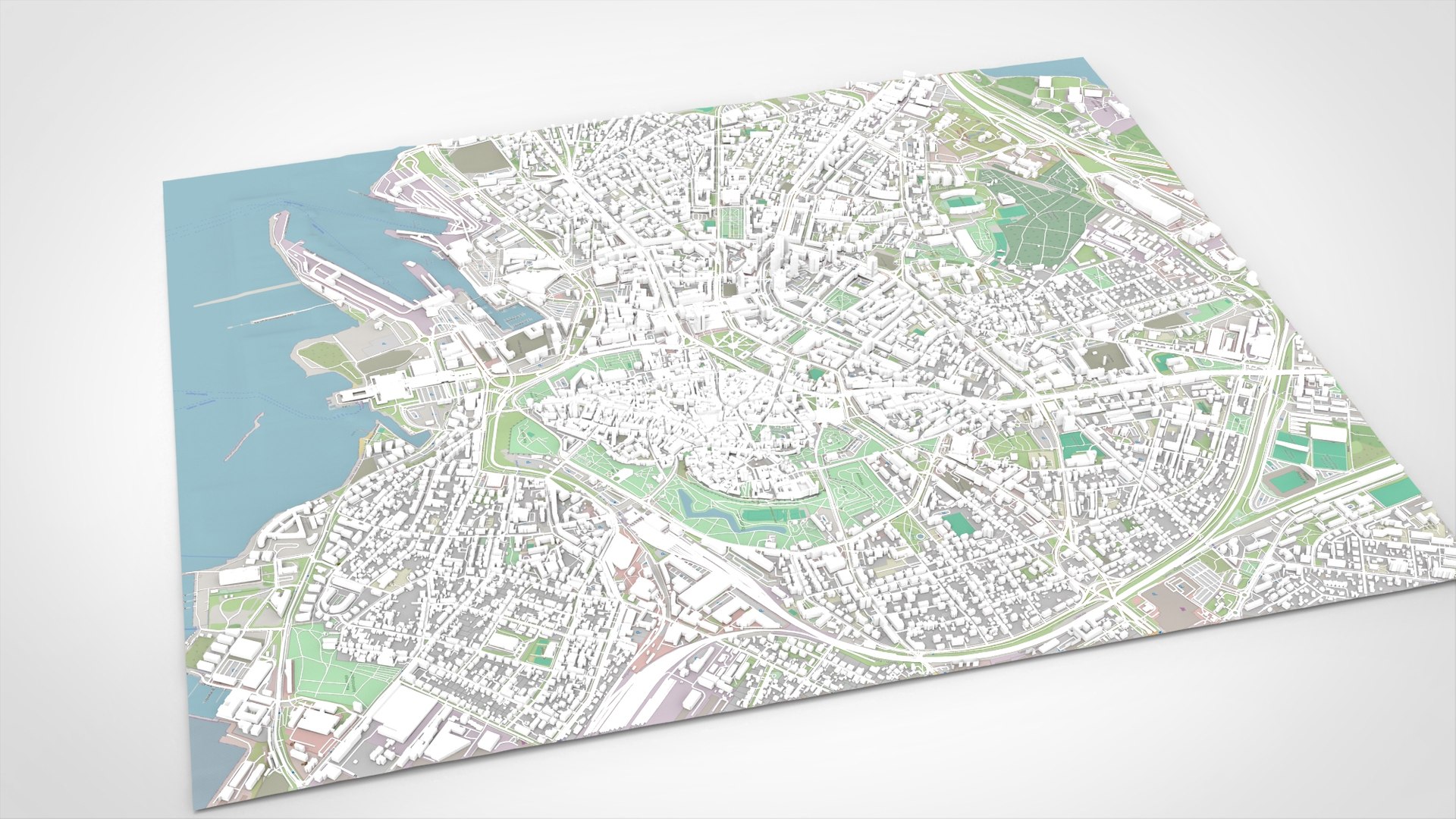 Cityscape Tallinn Estonia 3D Model - TurboSquid 2183711