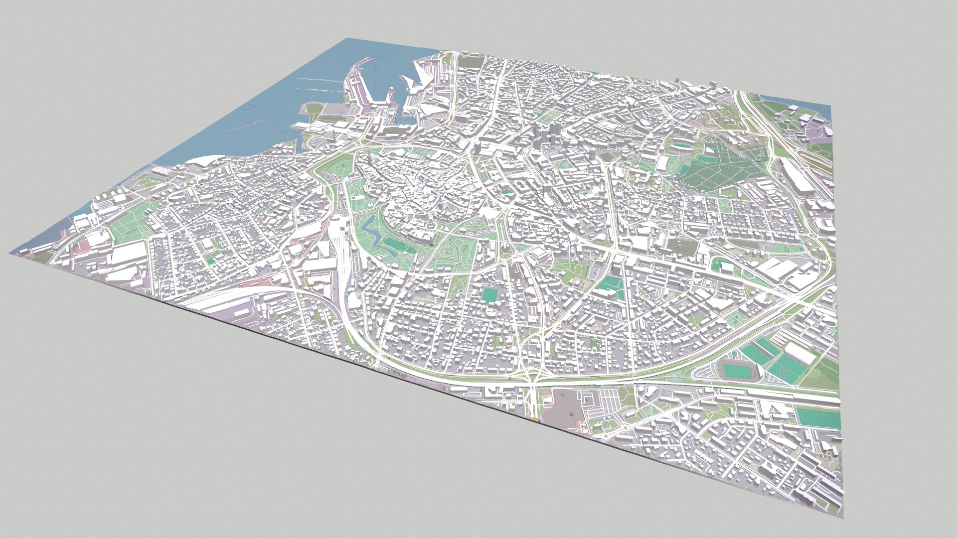 Cityscape Tallinn Estonia 3D Model - TurboSquid 2183711