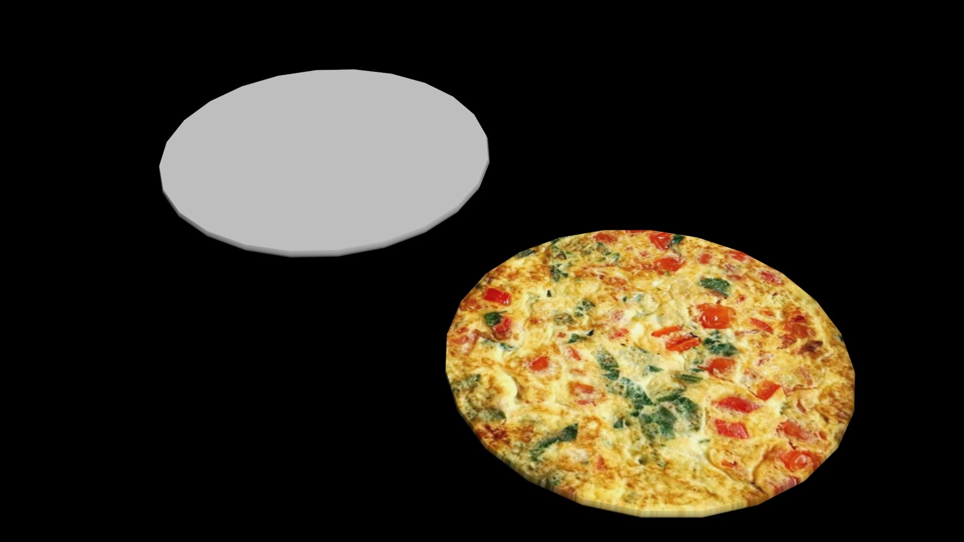 Egg omelette 3D model - TurboSquid 1709714