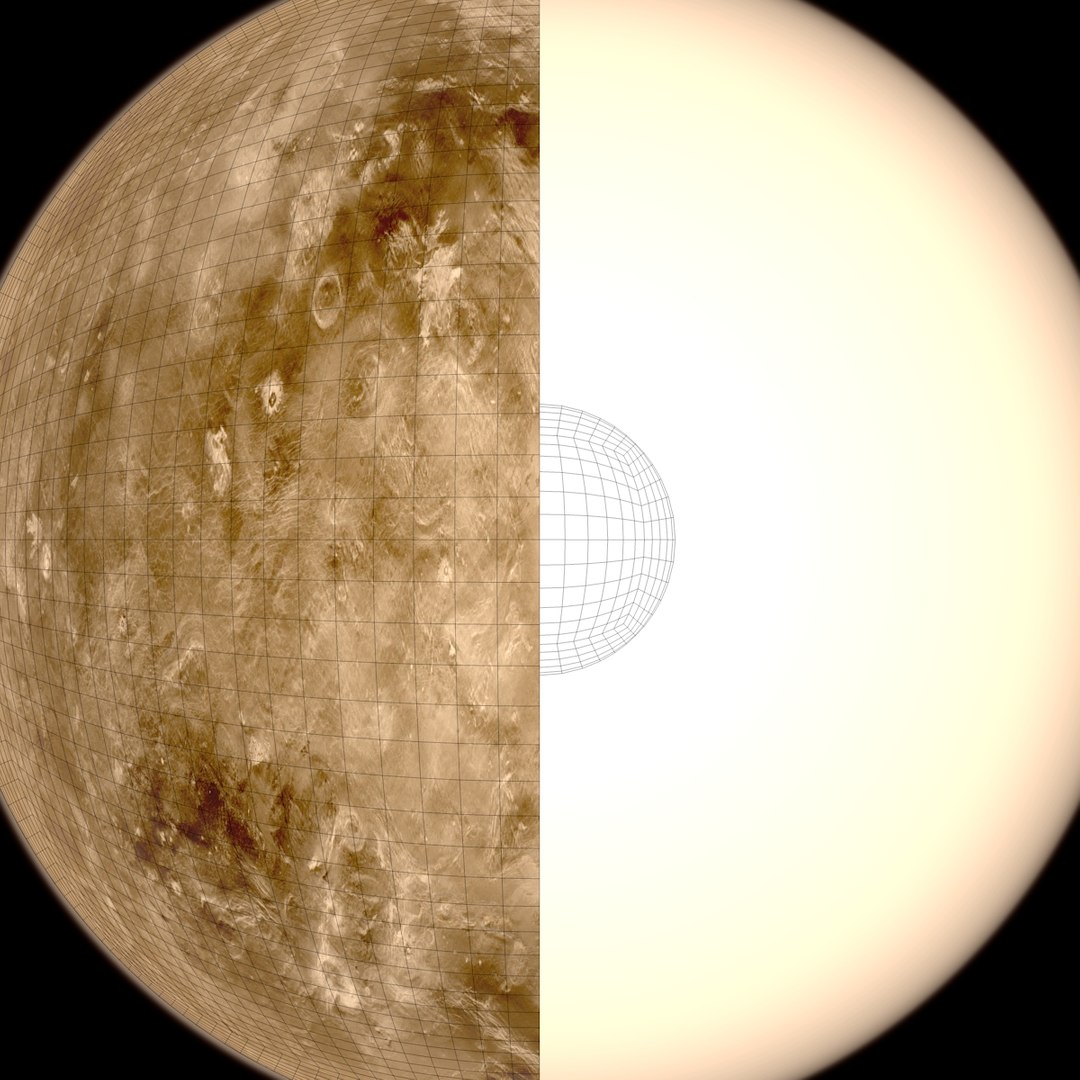 Venus Planets 3d Model