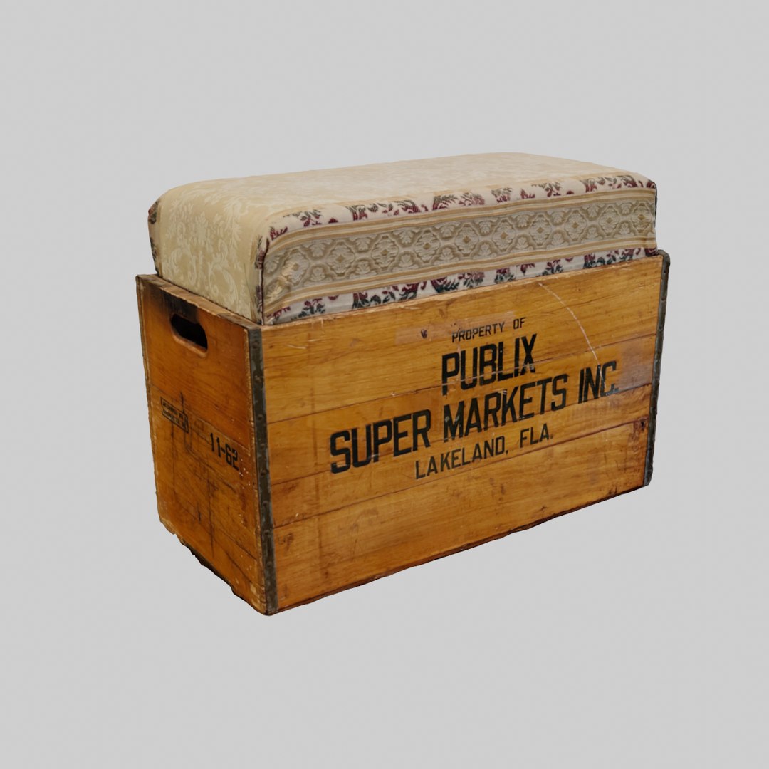Crate Bench 3D - TurboSquid 1930953