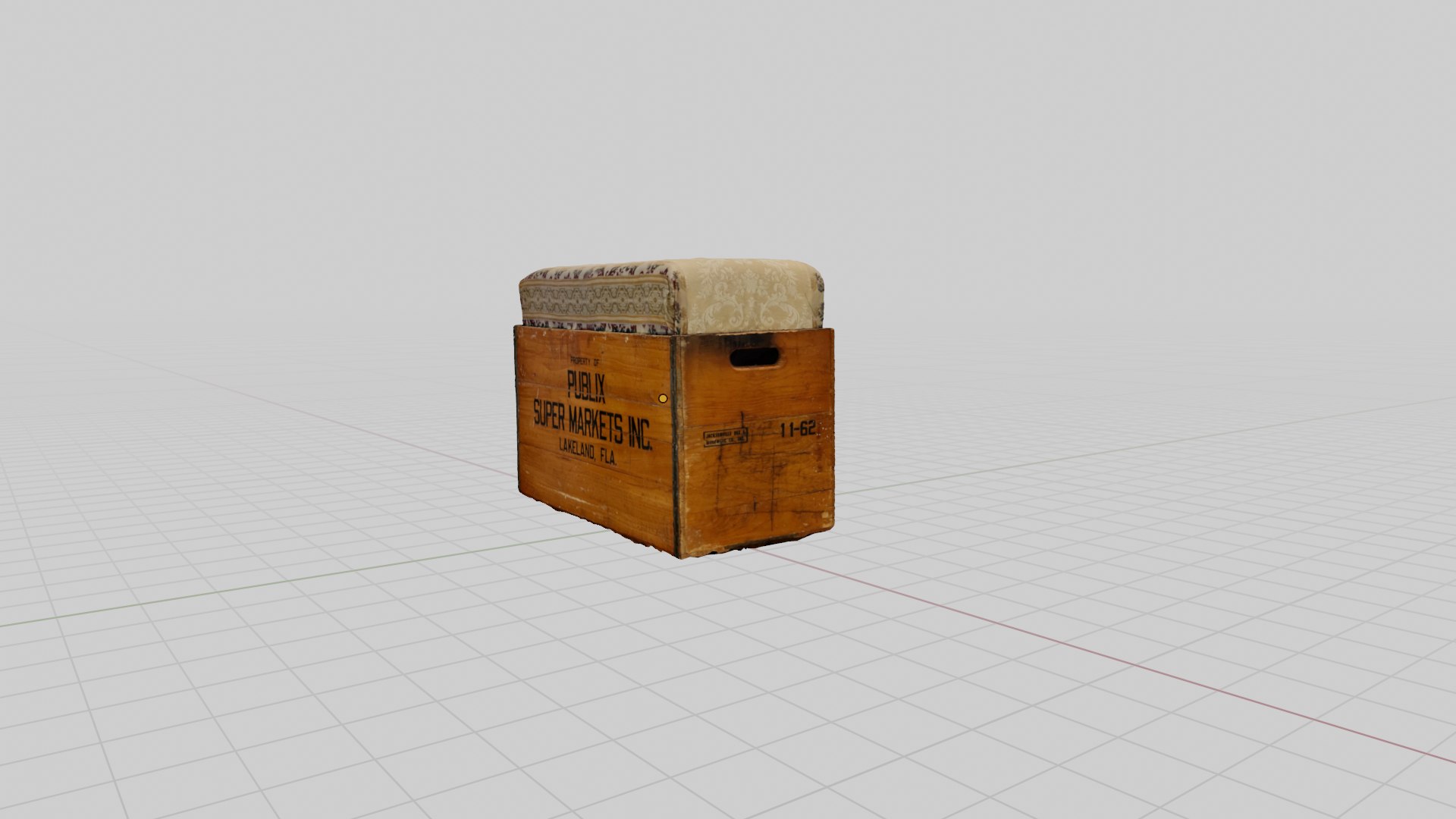 Crate Bench 3D - TurboSquid 1930953
