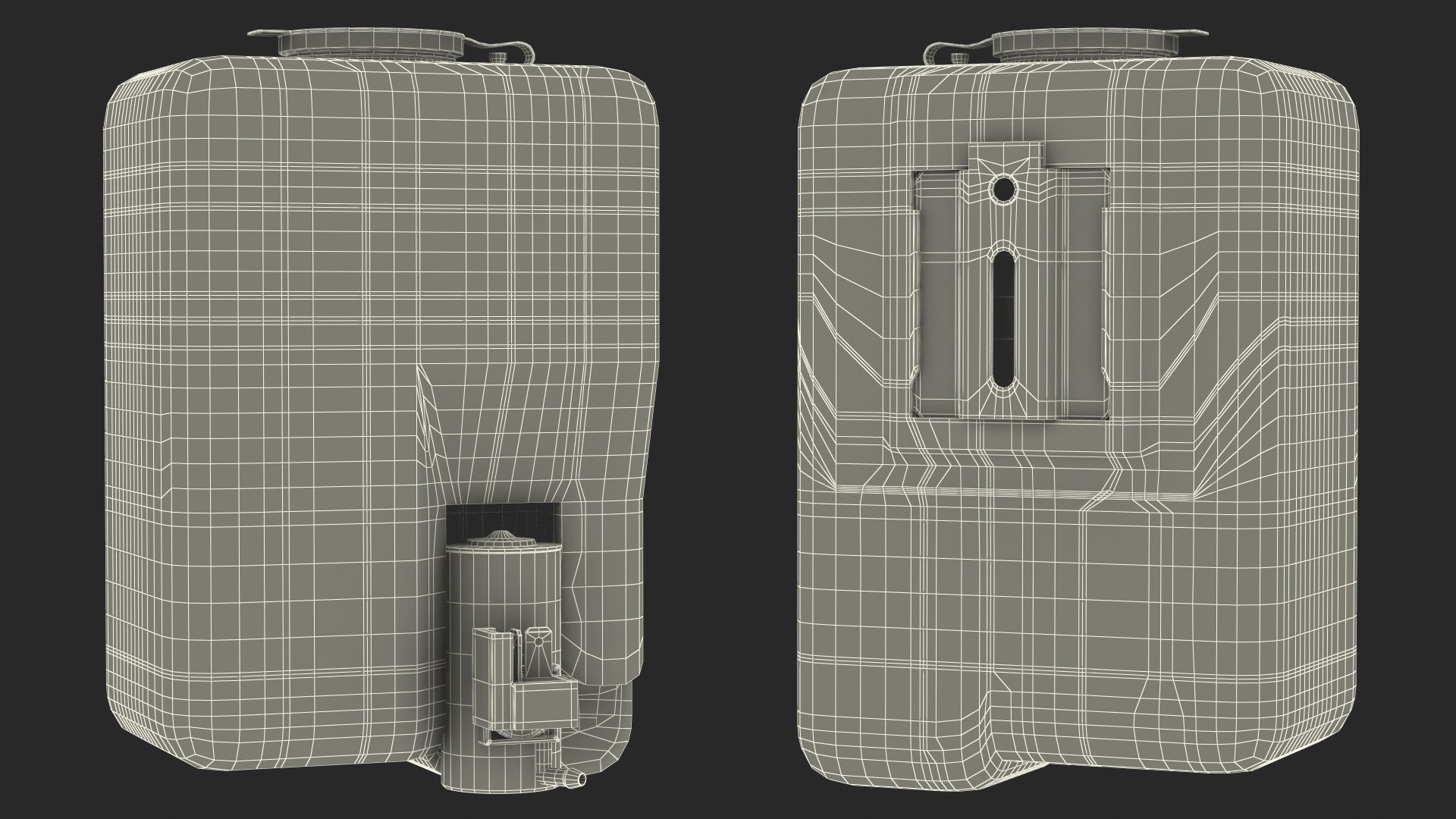 Universal Washer Reservoir 3D Model - TurboSquid 2003424