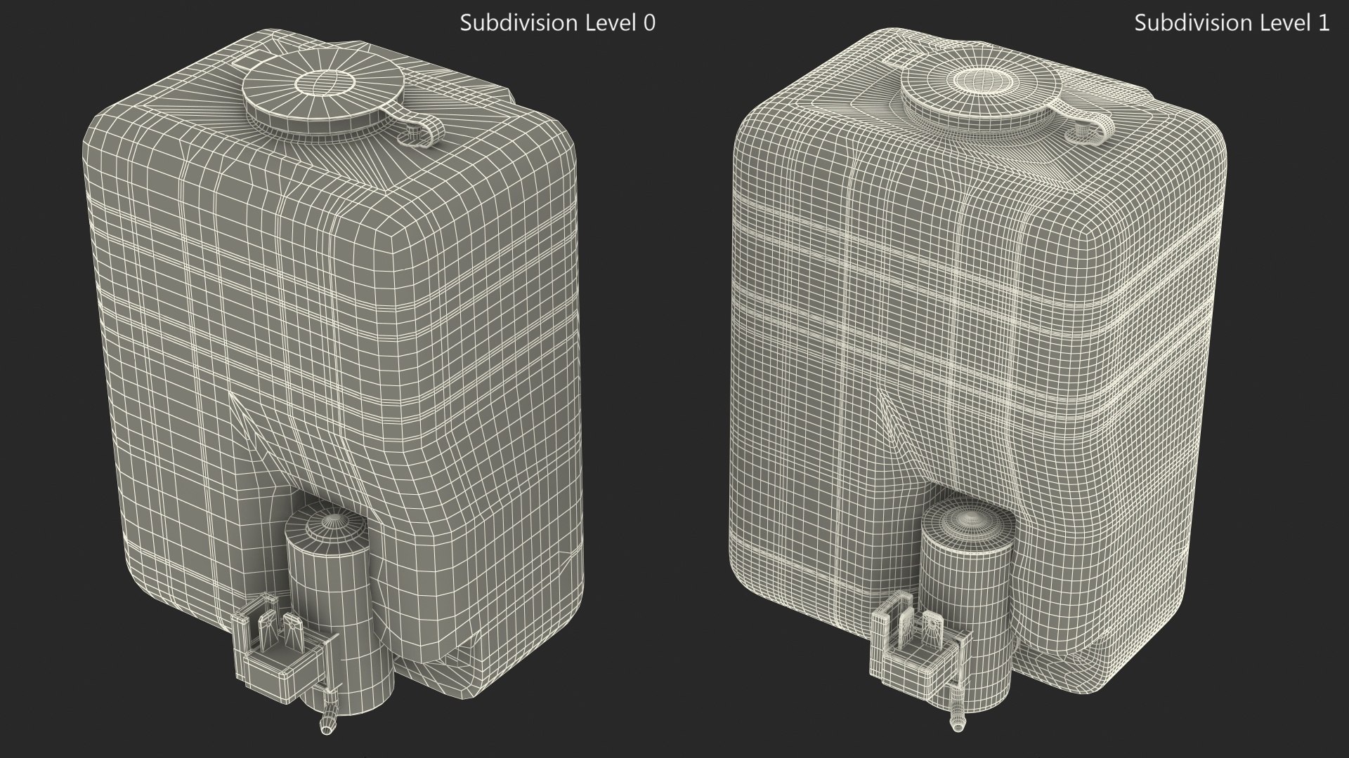 Universal Washer Reservoir 3D Model - TurboSquid 2003424