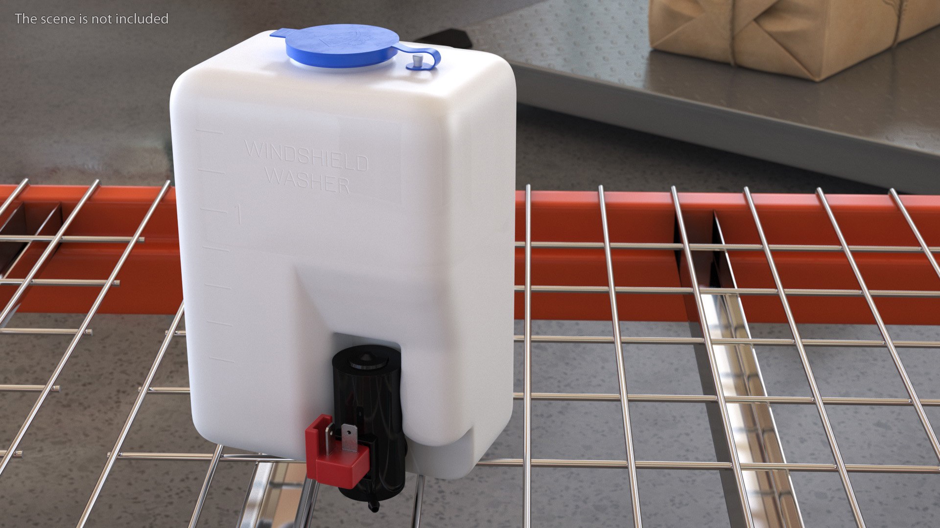 Universal Washer Reservoir 3D Model - TurboSquid 2003424