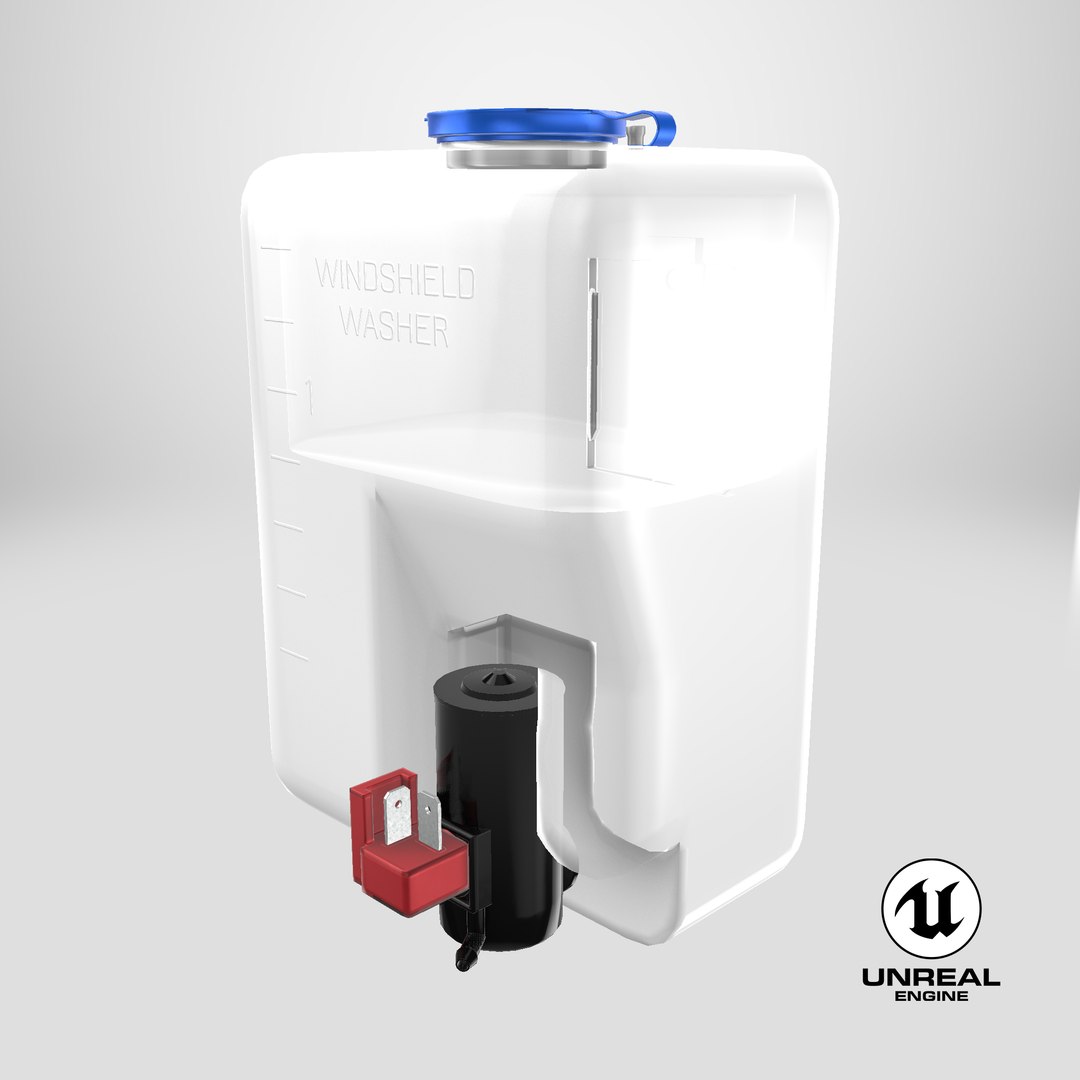 Universal Washer Reservoir 3D Model - TurboSquid 2003424