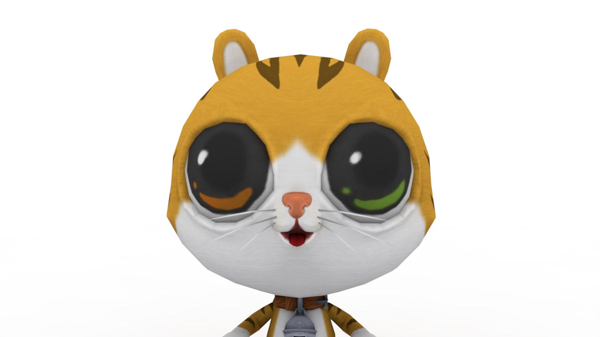Cartoon Cat Model - TurboSquid 1853523