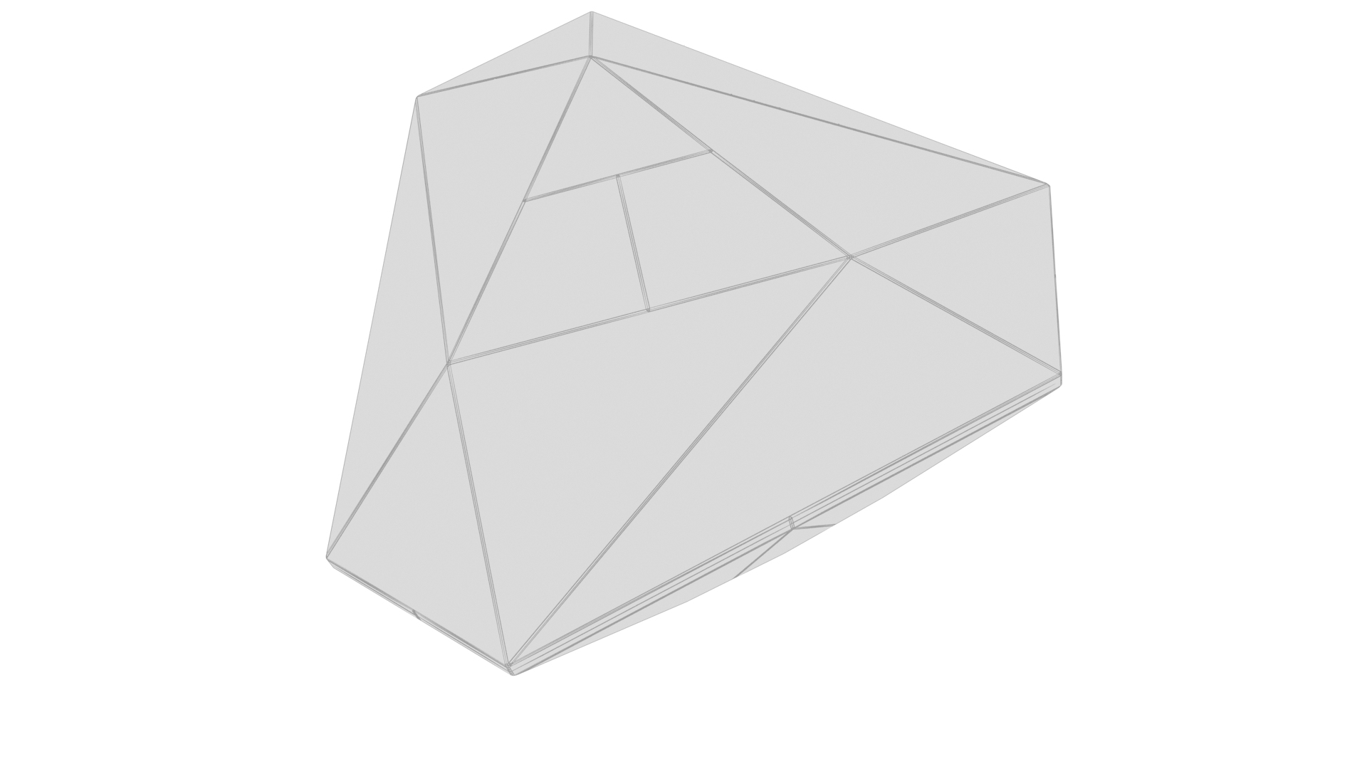 Shield Step Cut Emerald 3D Model - TurboSquid 1858006