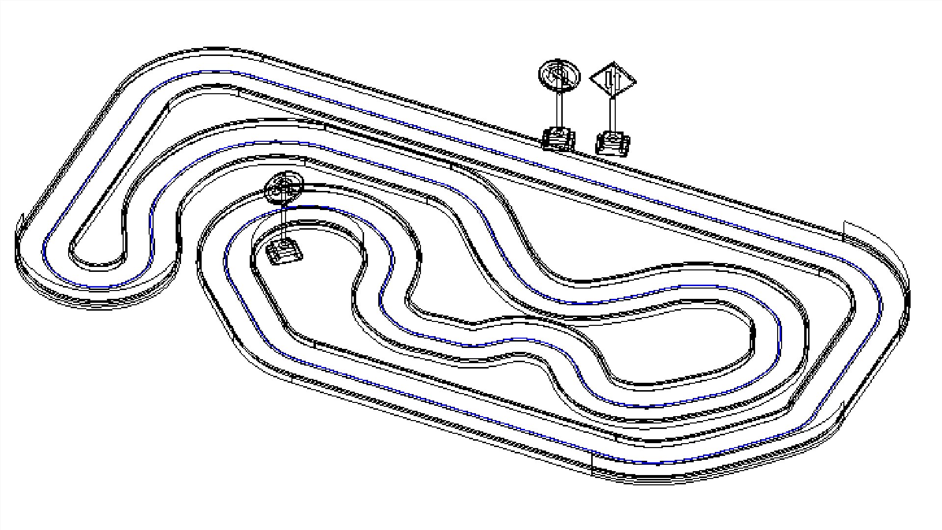 Race Track 3D Model - TurboSquid 2147855