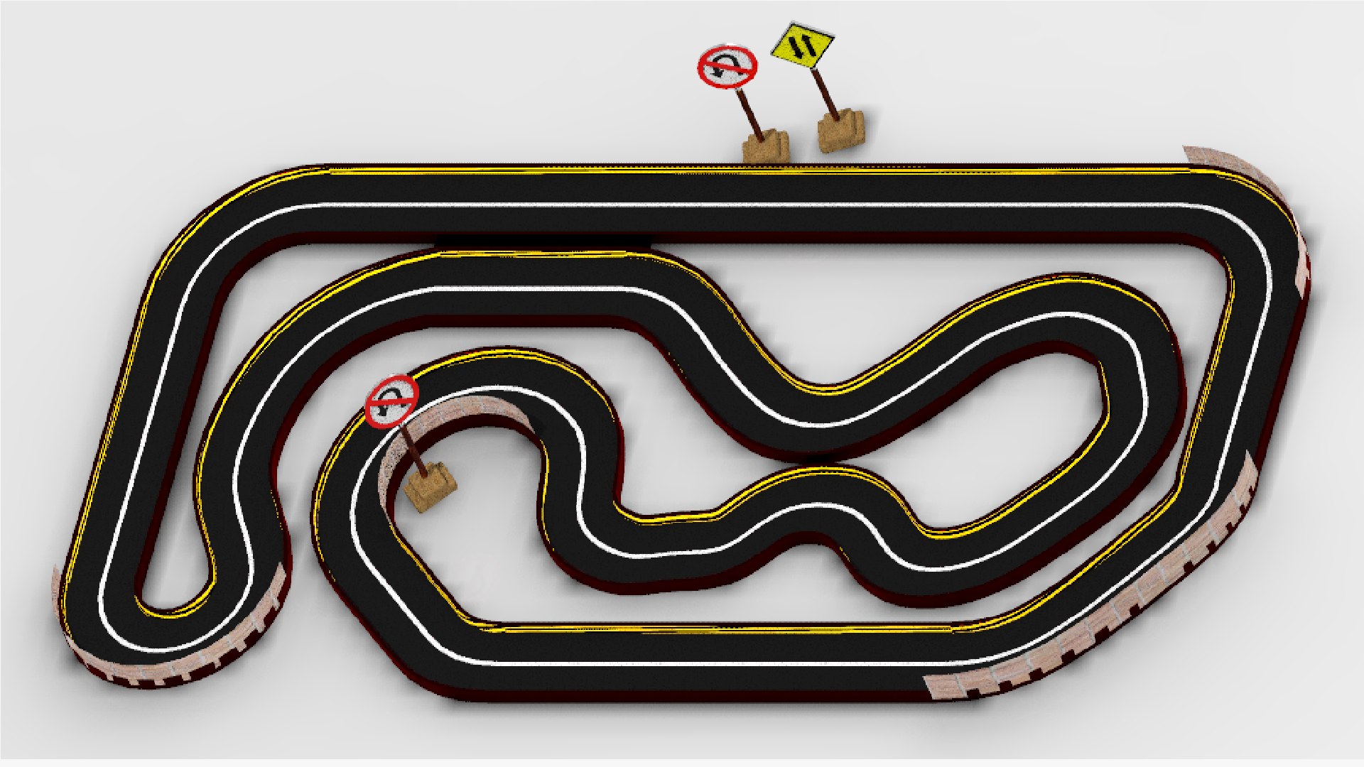 Race Track 3D Model - TurboSquid 2147855