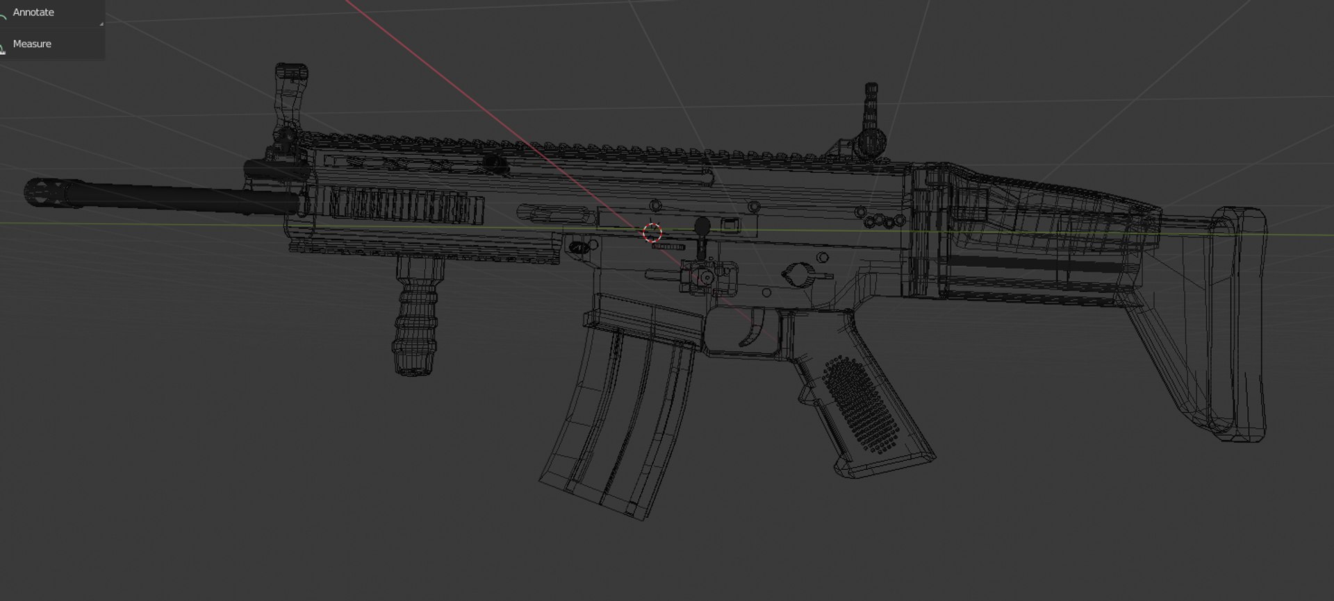 3D Fn Scar Model - TurboSquid 1435694