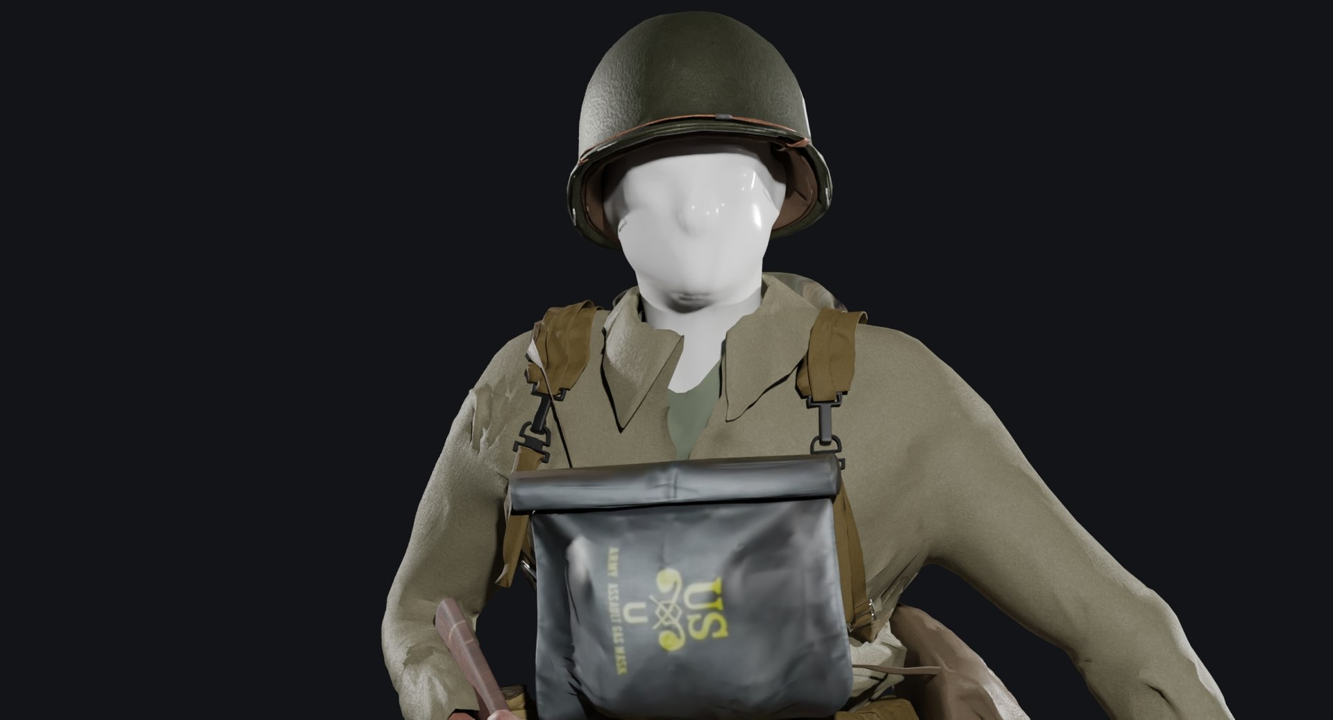 World War 2 US D-Day Infantry - Rigged 3D - TurboSquid 2104959