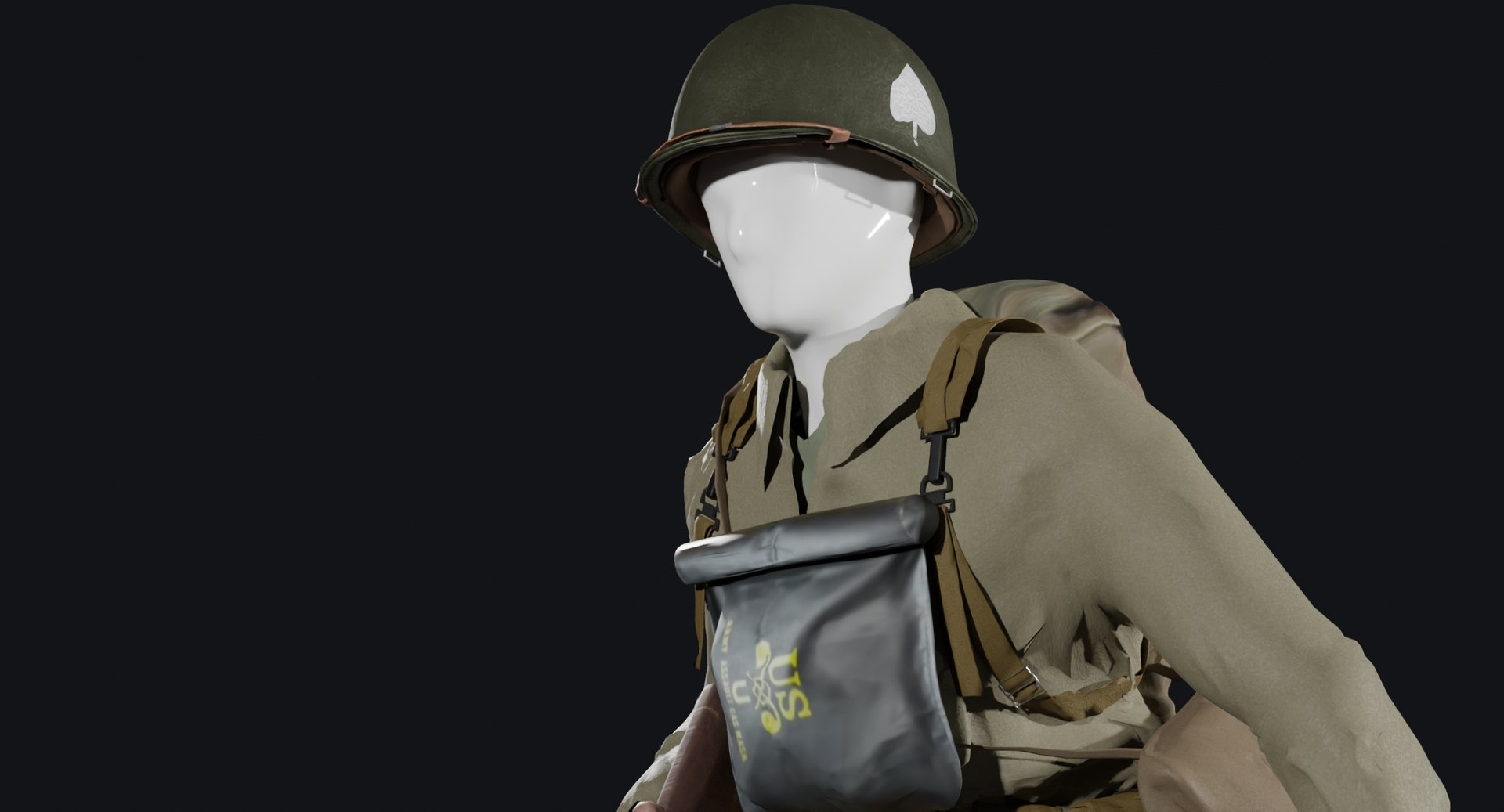 World War 2 US D-Day Infantry - Rigged 3D - TurboSquid 2104959