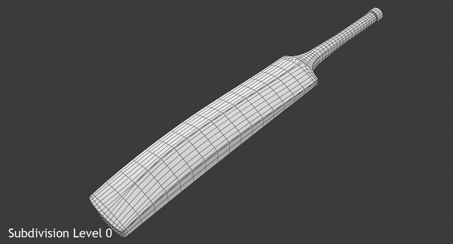 Cricket bat 3D model - TurboSquid 1363385