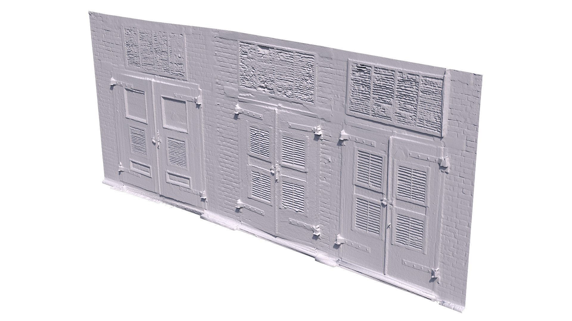 Scan Electrical Station Graffiti 3D Model - TurboSquid 1383088