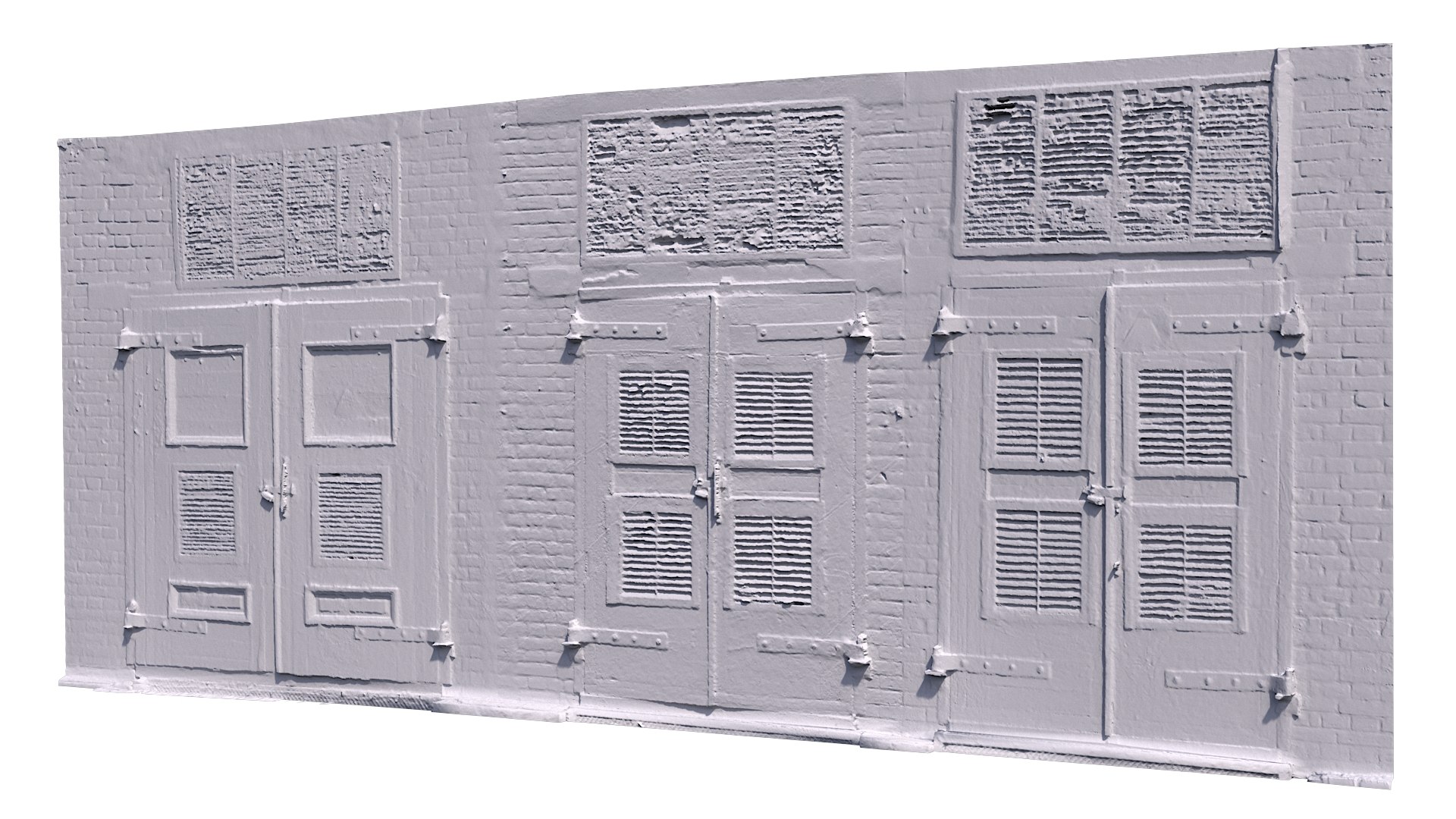 Scan Electrical Station Graffiti 3D Model - TurboSquid 1383088